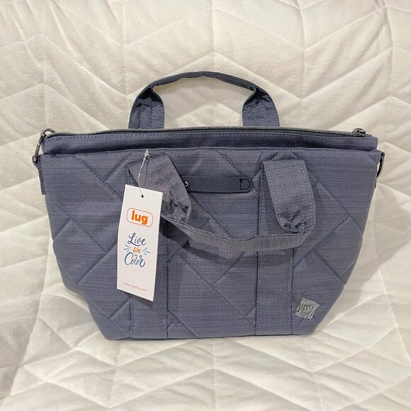 lug | Bags | Rare Lug Dory Crossbody Bag Brushed Grey Nwt | Poshmark